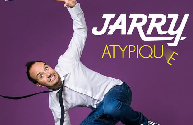 Jarry : Le DVD de son spectacle "Atypique" disponible le 15 Novembre